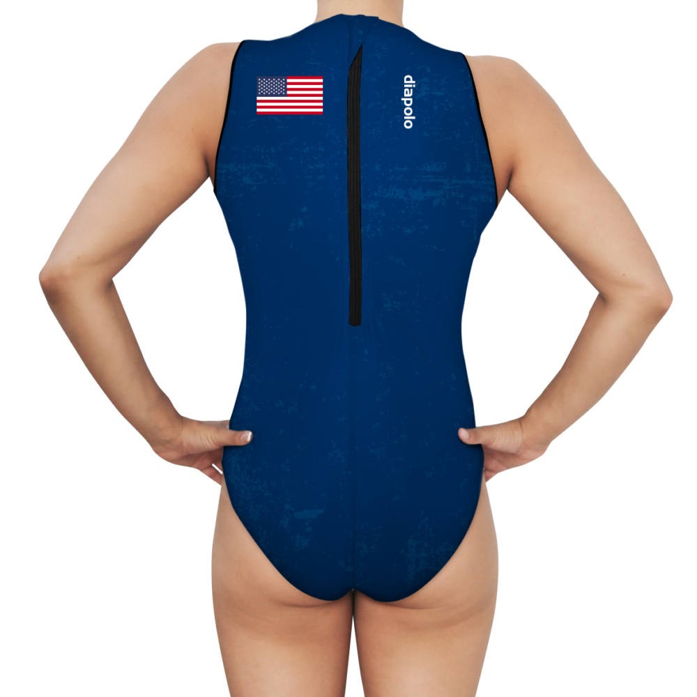 Usa Womens Water Polo Swimsuit Diapolo